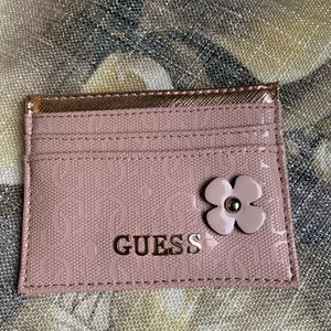 Guess Bags | Guess Womens Wallet Red With Embossed Logo | Poshmark